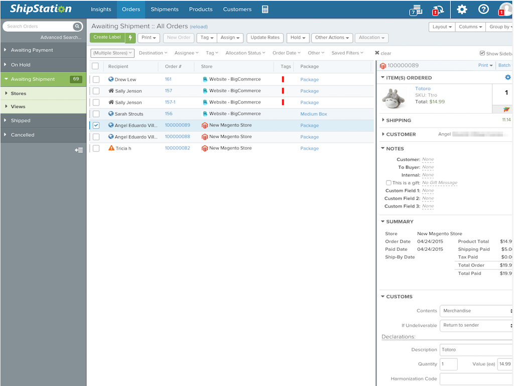 ShipStation App Integration with Zendesk Support
